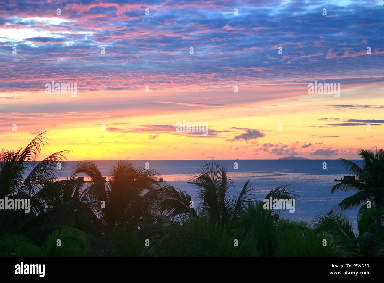 The Sunset at Bai Khem Beach is one of the most beautiful beaches in ...
