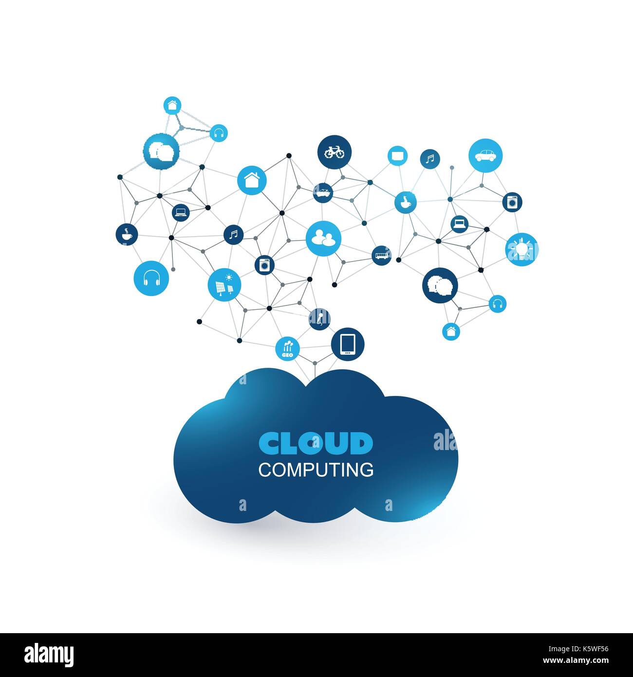 Cloud Computing, IoT, IIoT, Networking, Future Technology Concept Background, Creative Design ...