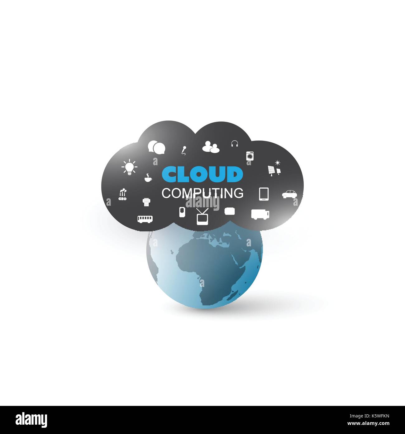 Cloud Computing, IoT, IIoT, Networking, Future Technology Concept Background, Creative Design ...