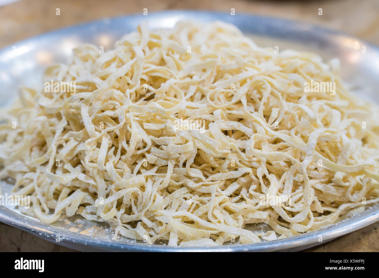 Fresh home made pasta Stock Photo - Alamy