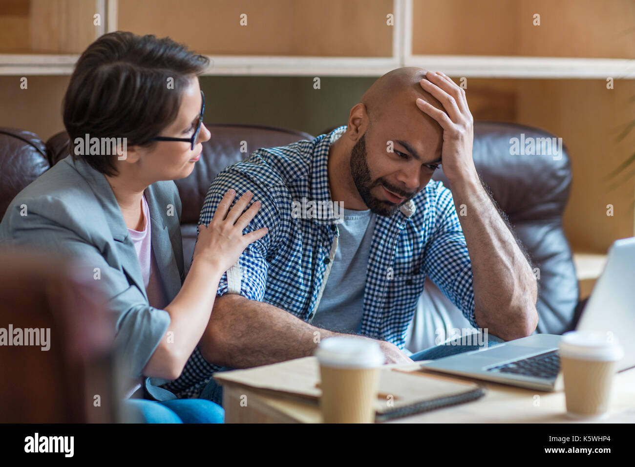Difficulties in work Stock Photo - Alamy