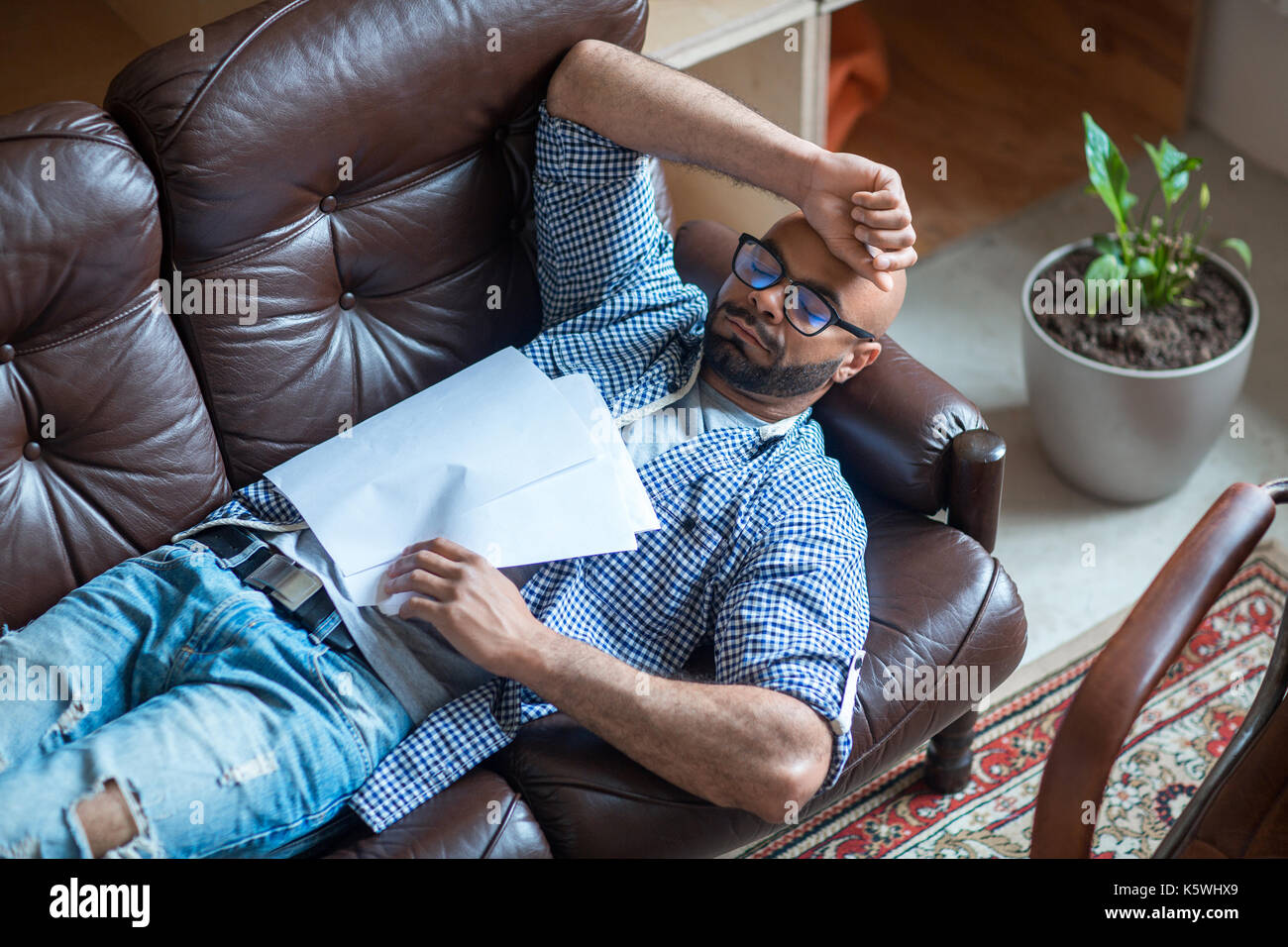 Break for nap Stock Photo - Alamy