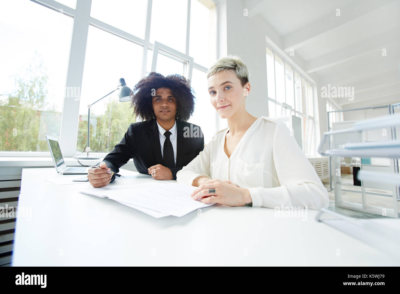 Specialists at work Stock Photo - Alamy