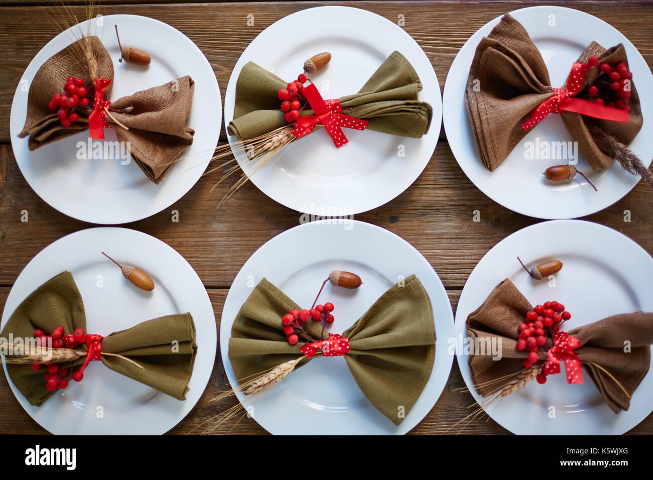 Background with plates Stock Photo - Alamy