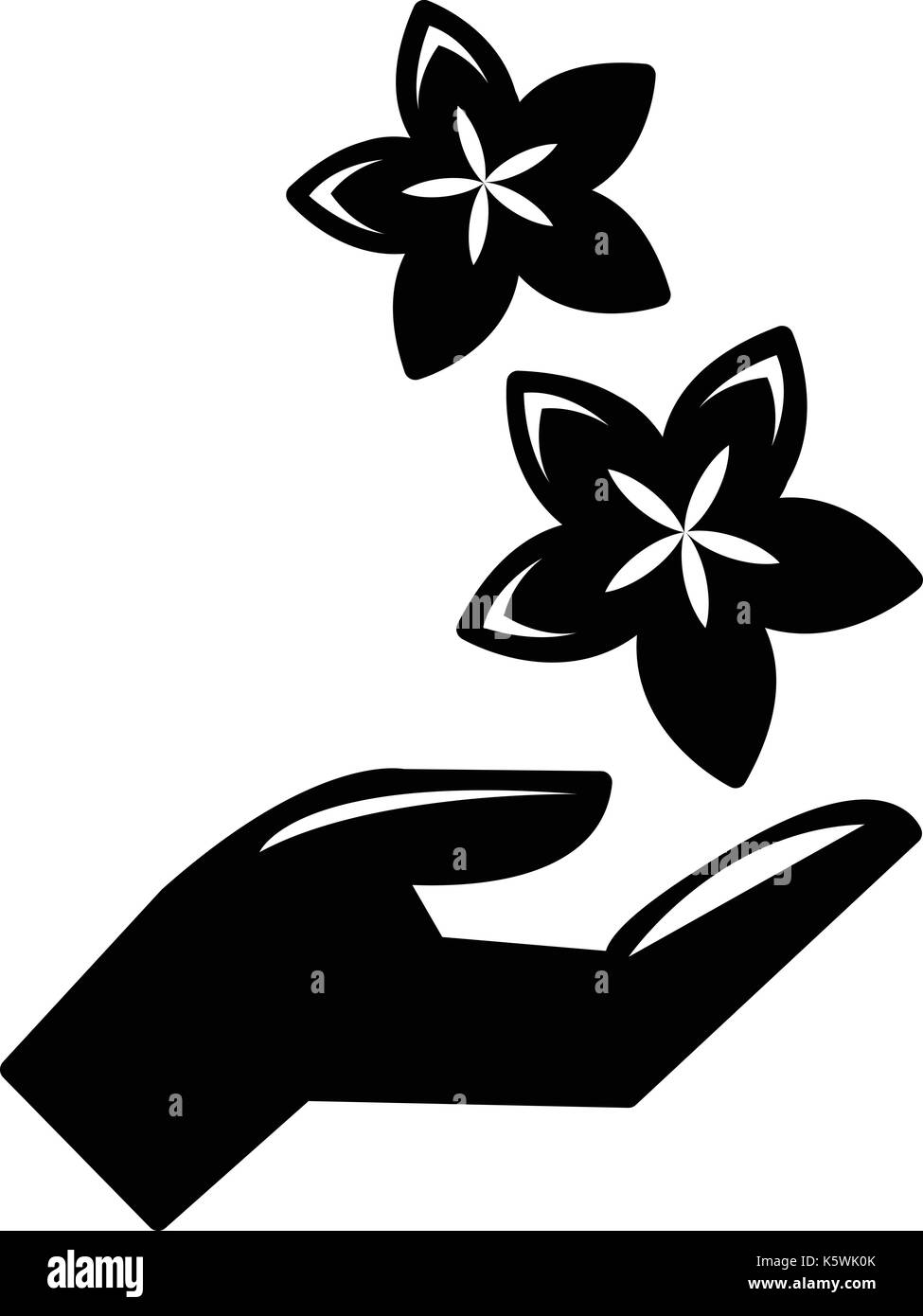 Tree with beautiful body vector Black and White Stock Photos & Images ...