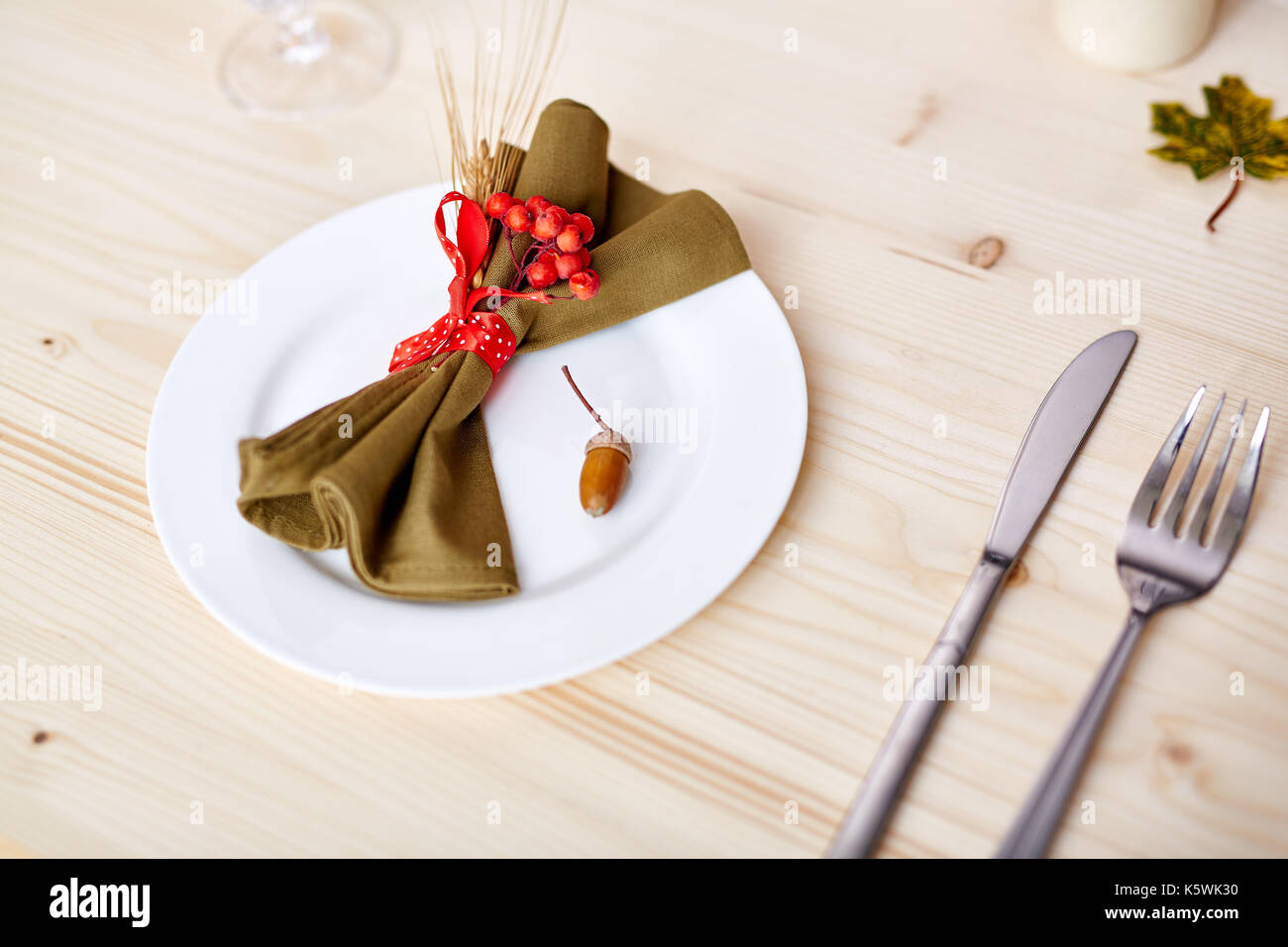 Symbols of autumn feast Stock Photo - Alamy