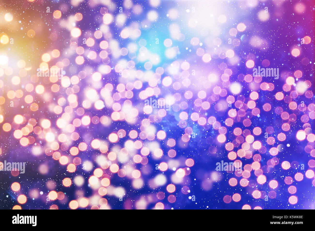Festive Christmas background. Elegant abstract background with lights ...
