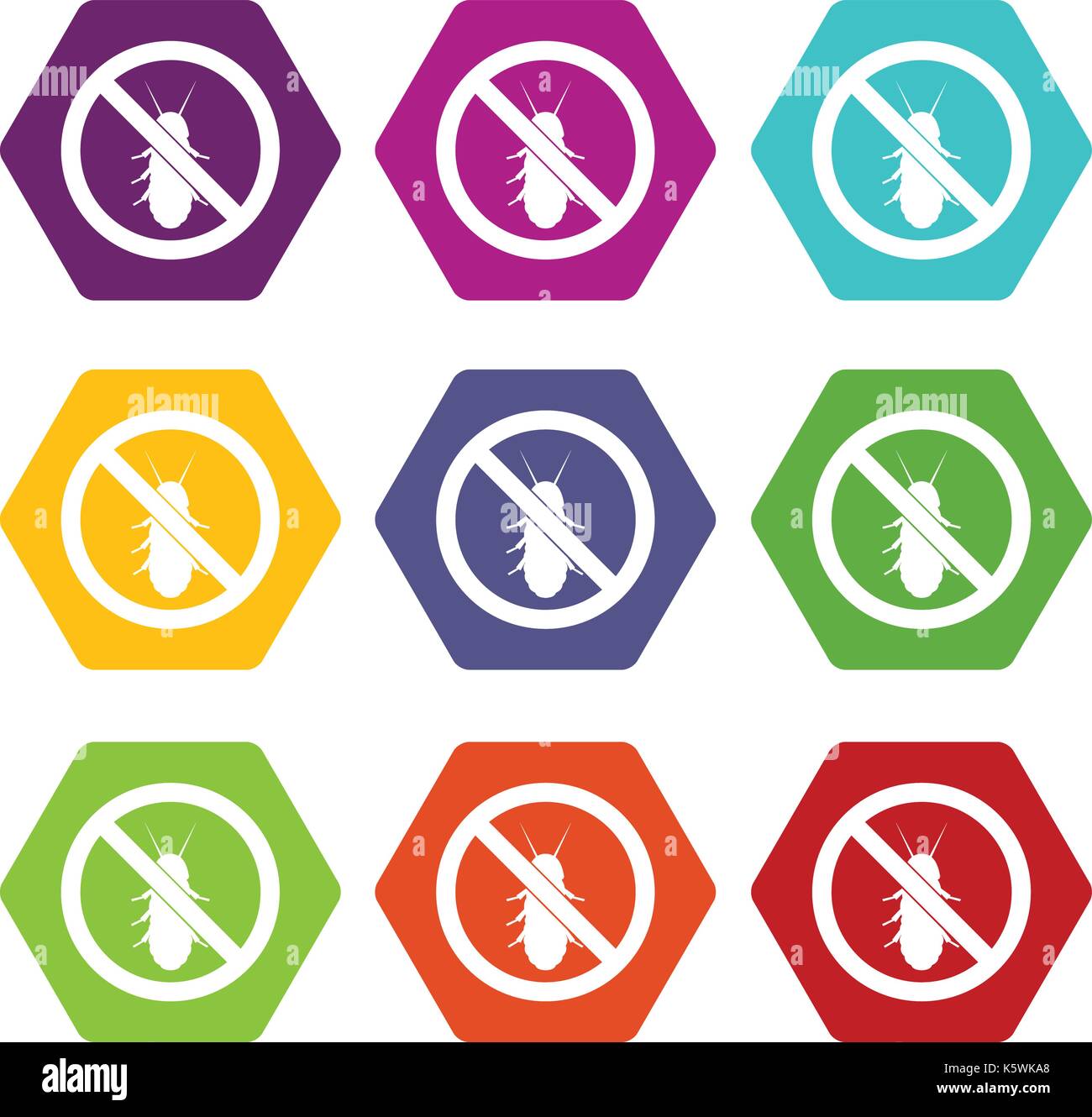 No termite sign icon hi-res stock photography and images - Alamy