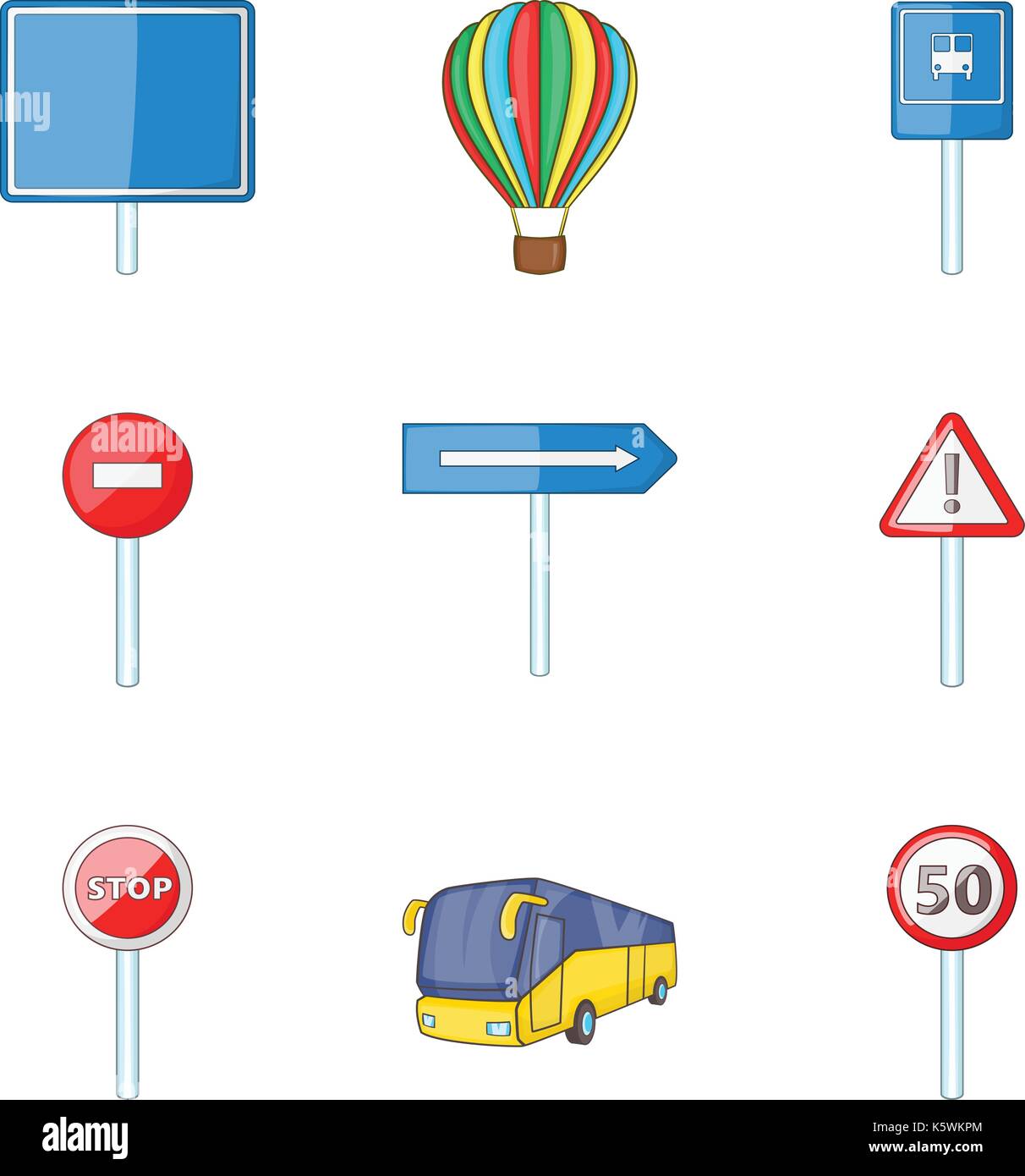 Autobahn speed limit sign Stock Vector Images - Alamy