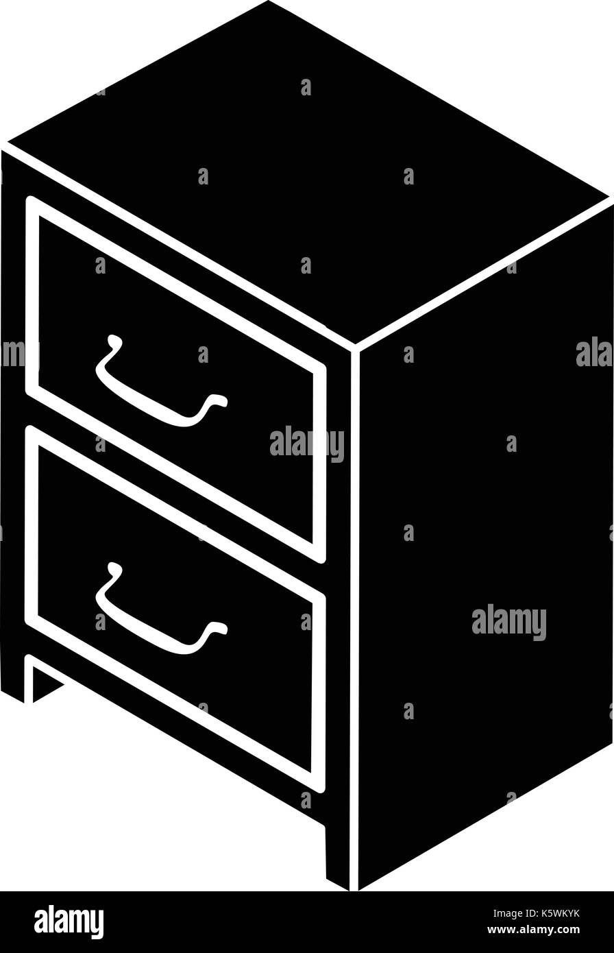 Office chest of drawers icon, simple style Stock Vector Image & Art - Alamy