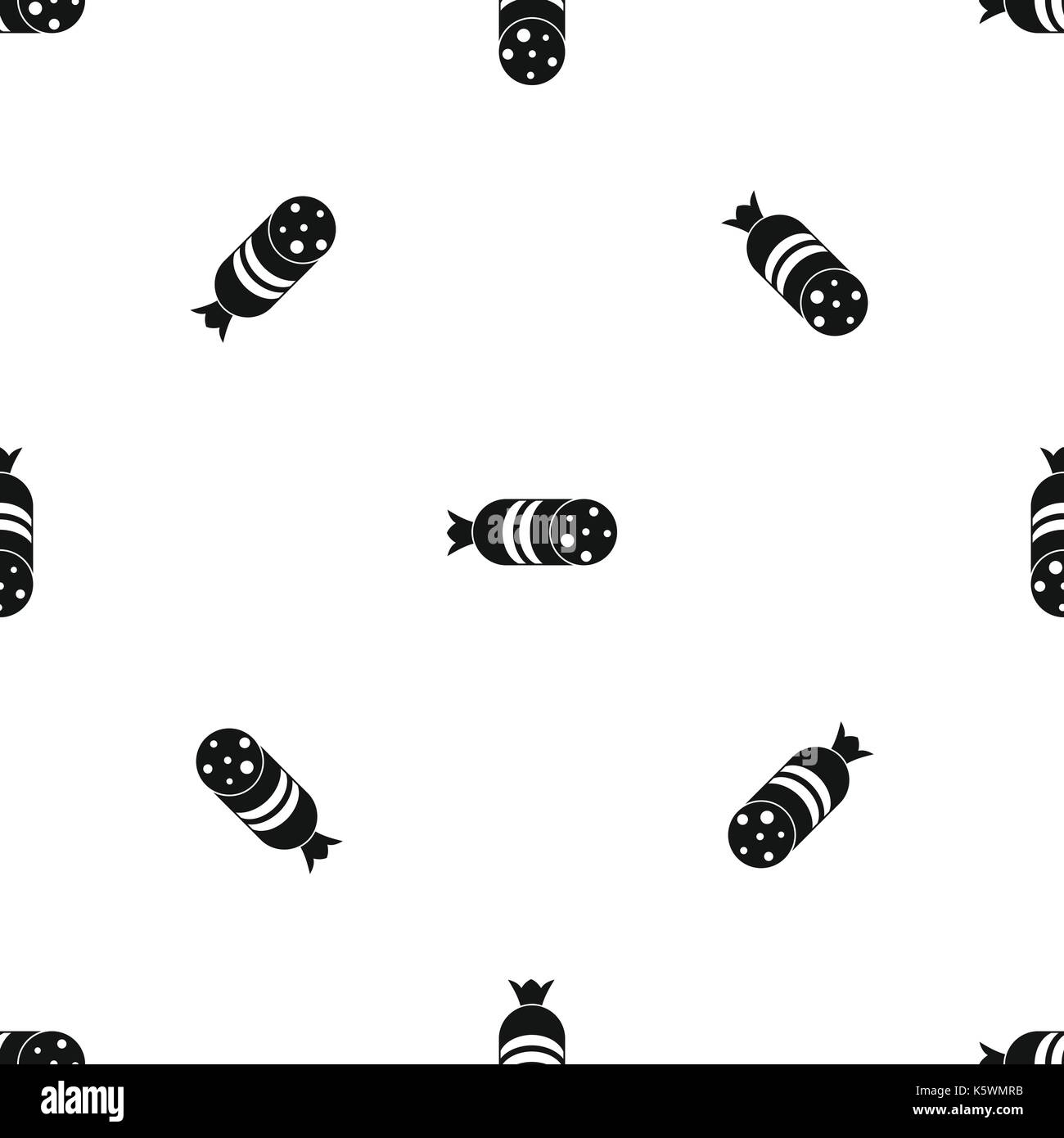 Salami pattern Black and White Stock Photos & Images - Alamy