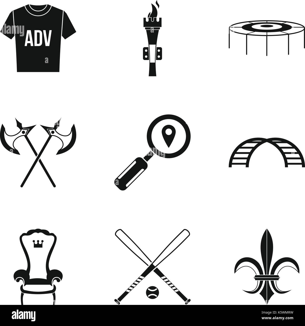Film props Stock Vector Images - Alamy
