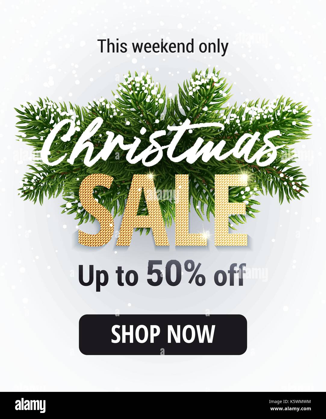 Christmas sale card shopping Cut Out Stock Images & Pictures - Alamy
