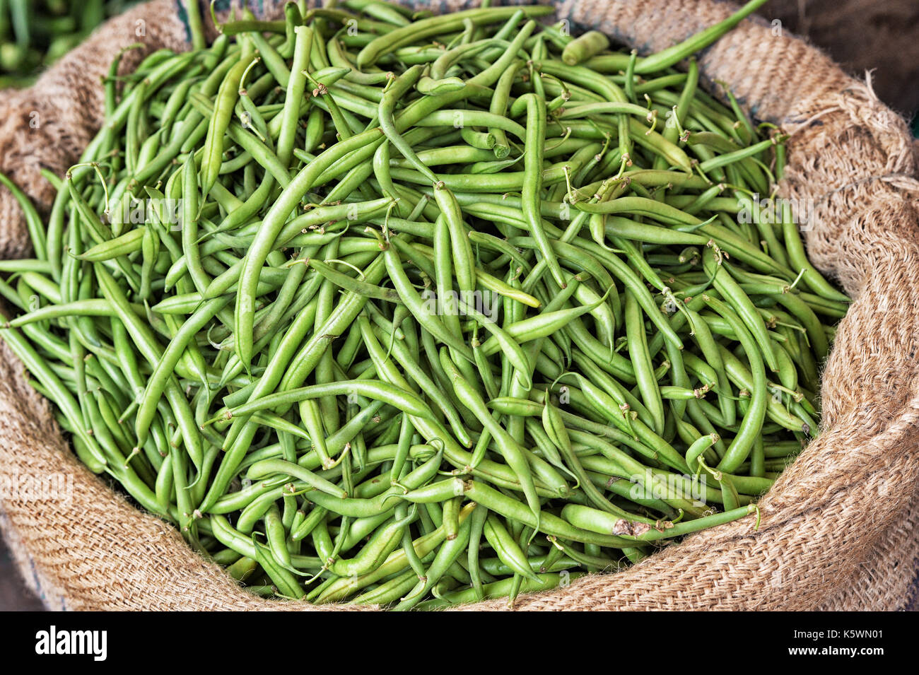 pods of green beans Stock Photo - Alamy