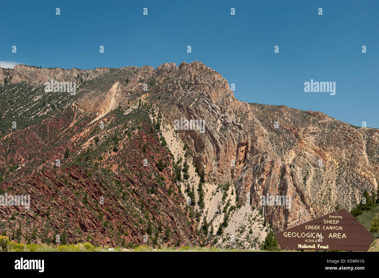 Anticline formation hi-res stock photography and images - Alamy