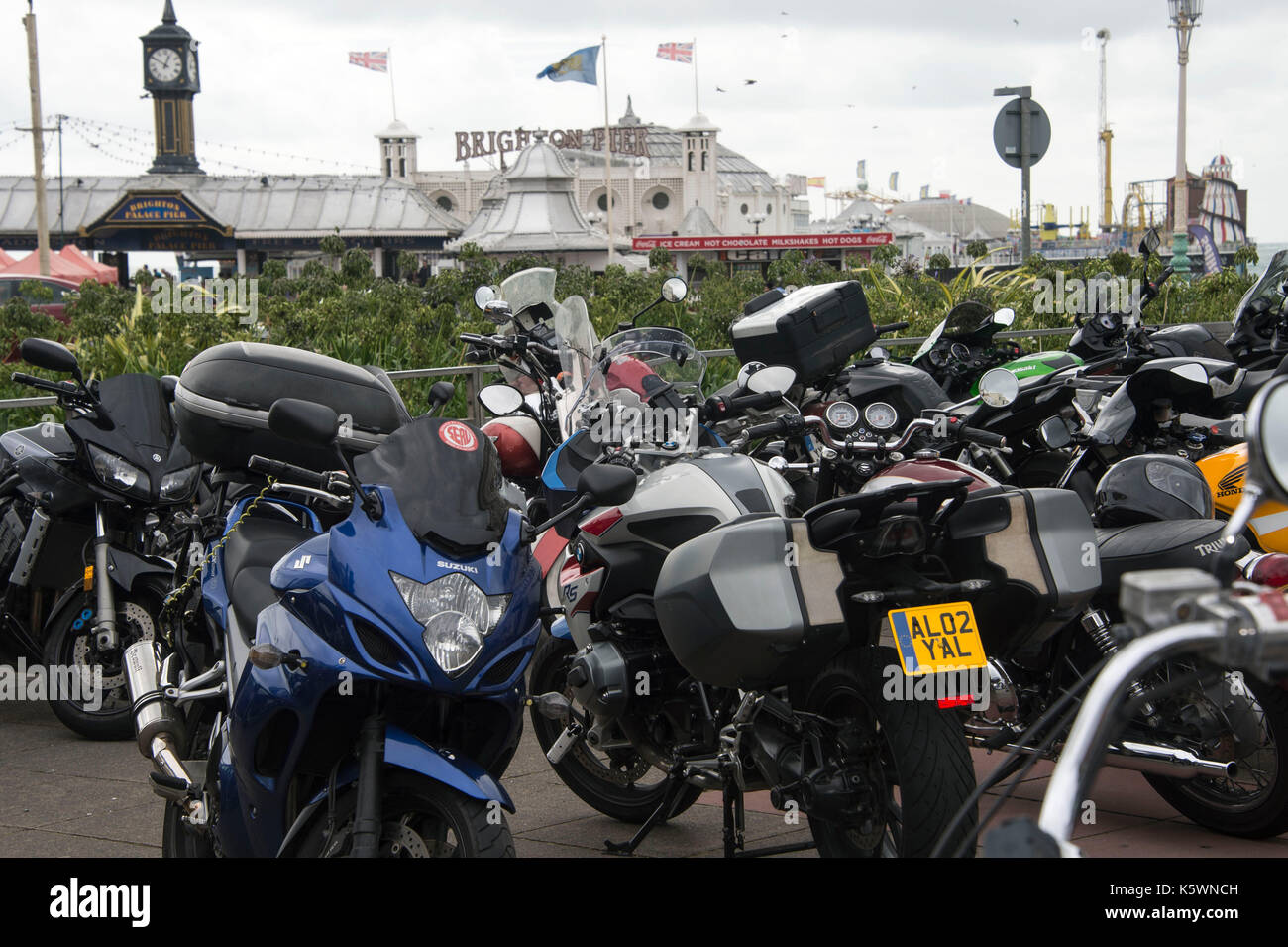 Ace Cafe Reunion 2017 Brighton Burn-Up, Thousands of bikers Descended ...