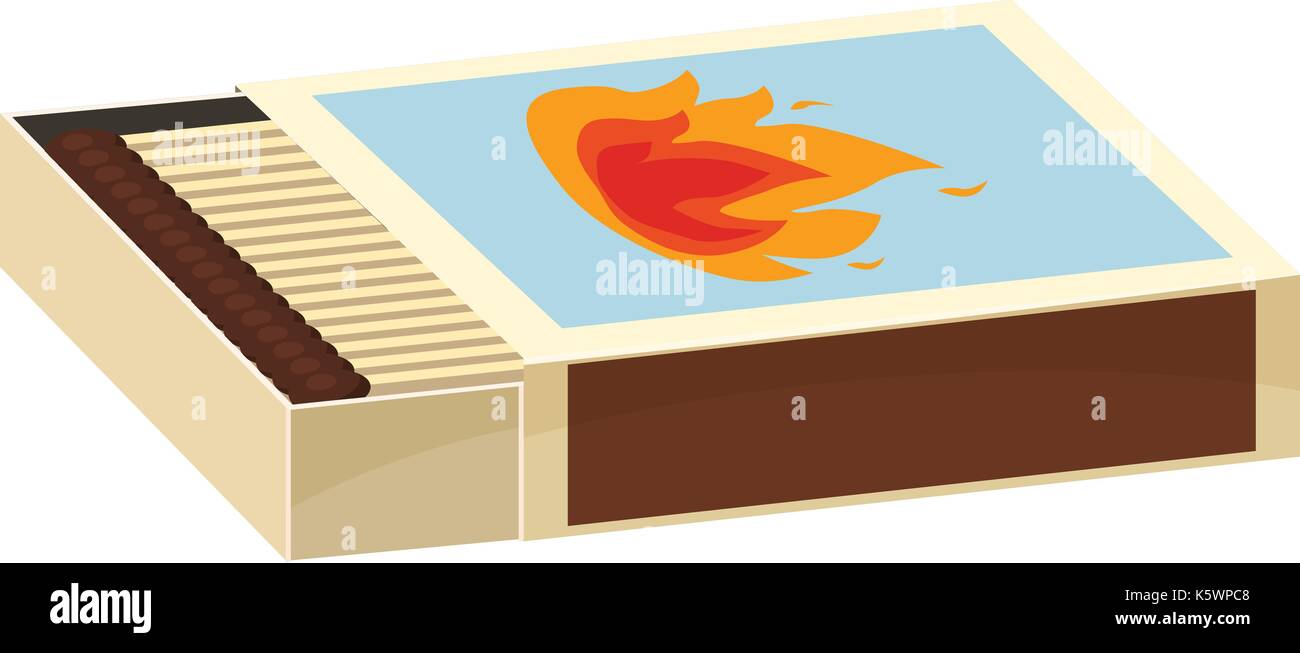 Matchbox icon, cartoon style Stock Vector Image & Art - Alamy