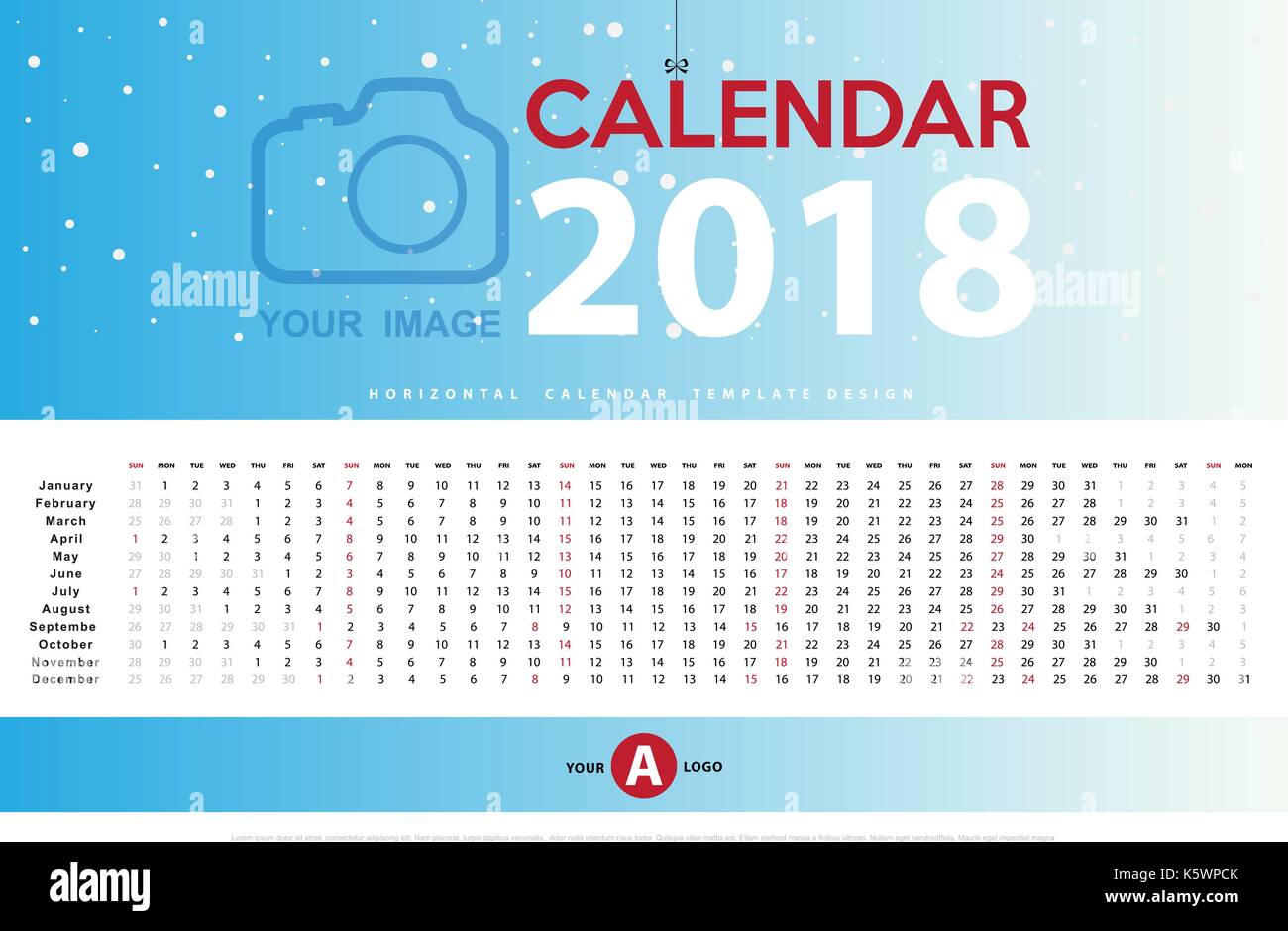 Horizontal template vector vectors hi-res stock photography and images ...