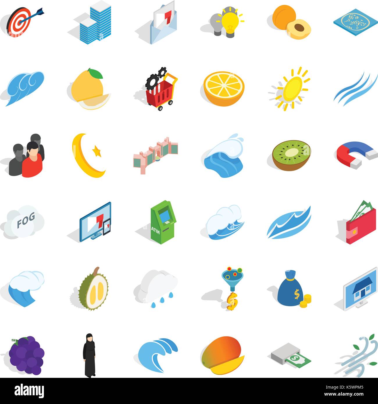 Teamwork icons set, isometric style Stock Vector Image & Art - Alamy