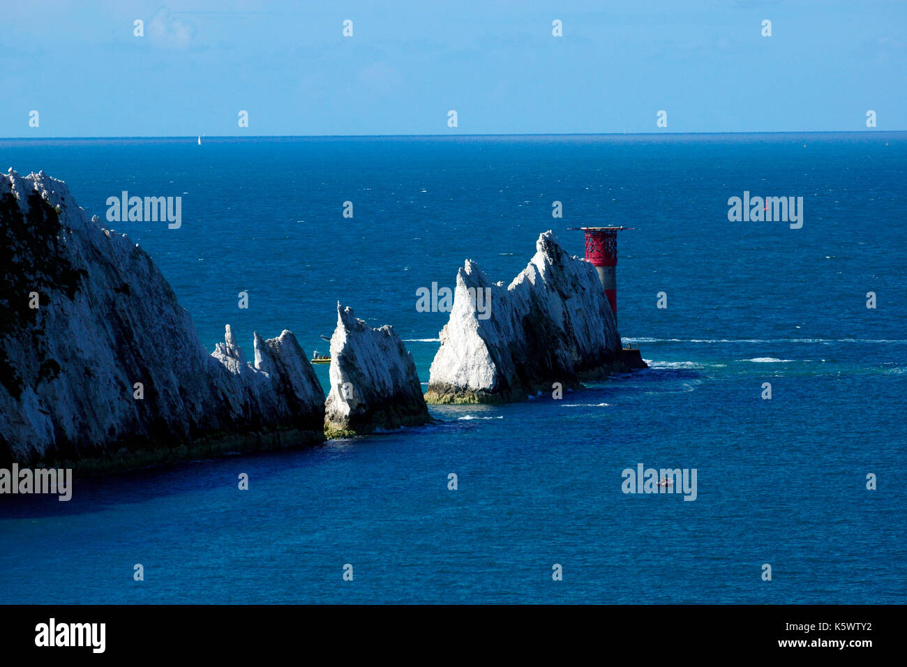 THE NEEDLES, ISLE OF WIGHT Stock Photo - Alamy
