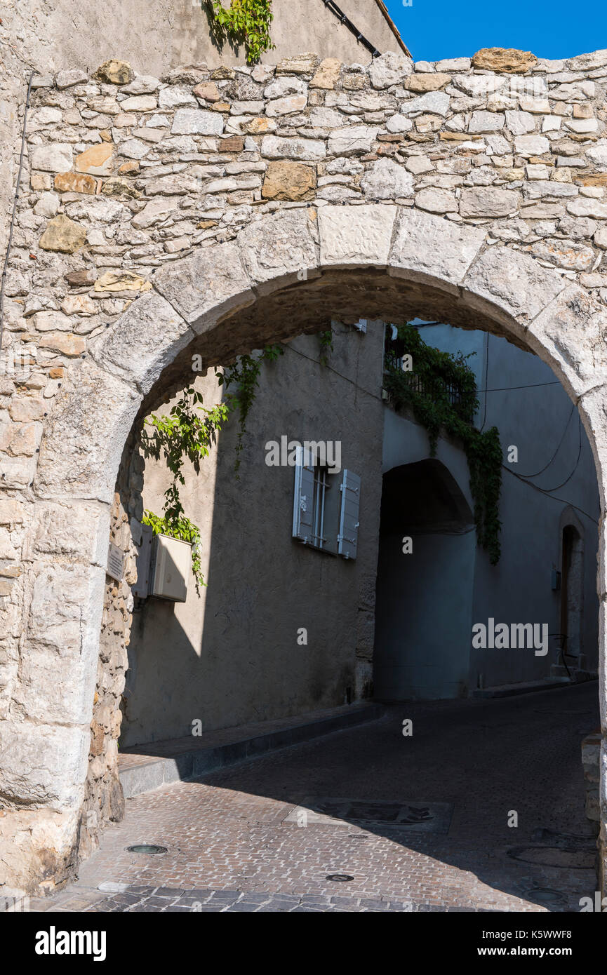 Village Medieval du Castellet Var France Stock Photo - Alamy