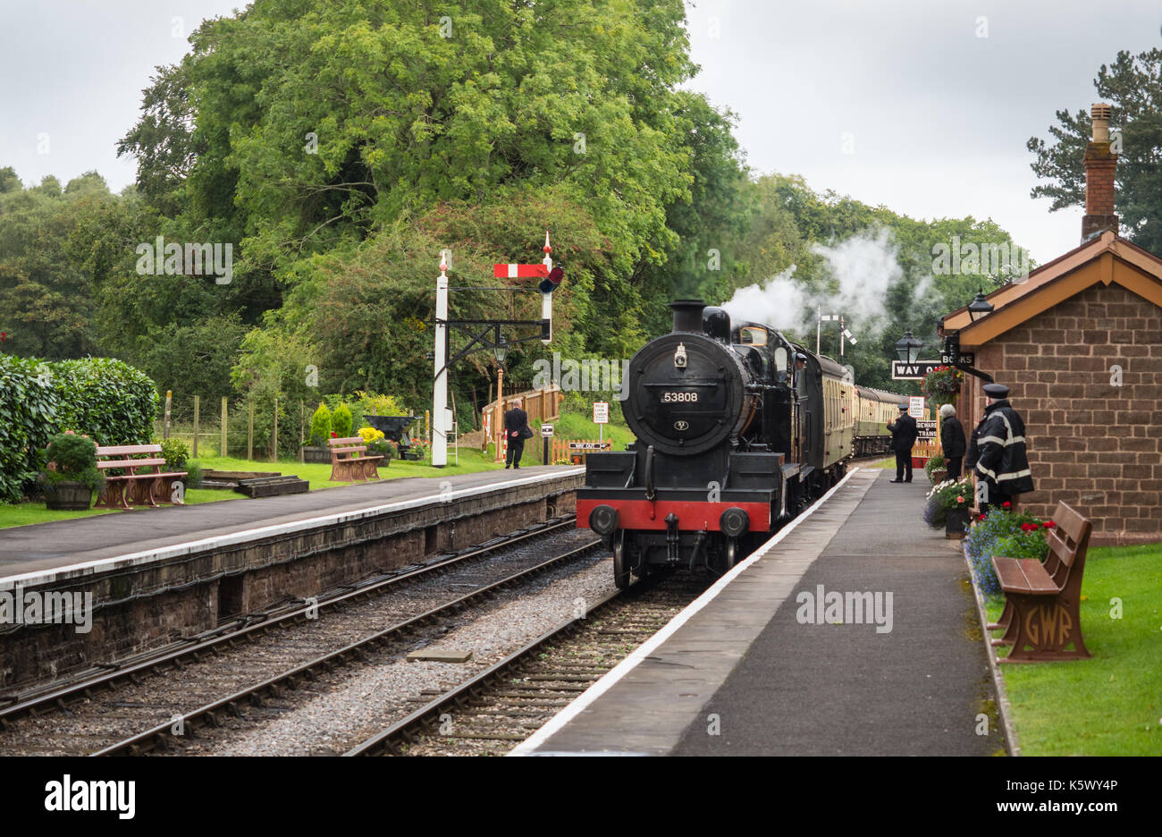 Crowcombe heathfield train station hi-res stock photography and images ...