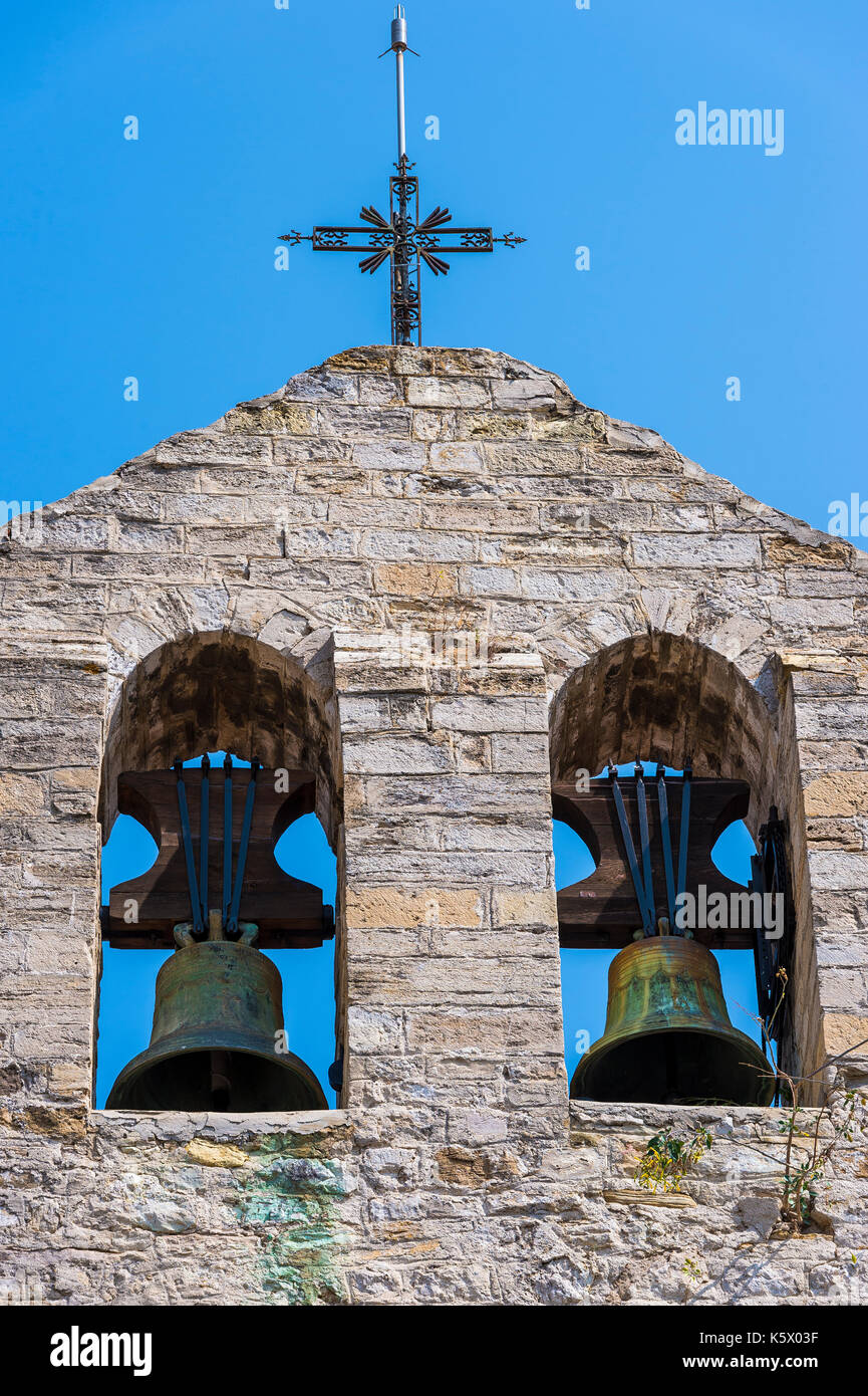 Clocher de l'Eglise, Transfiguration du Sauveur Village Medieval du ...