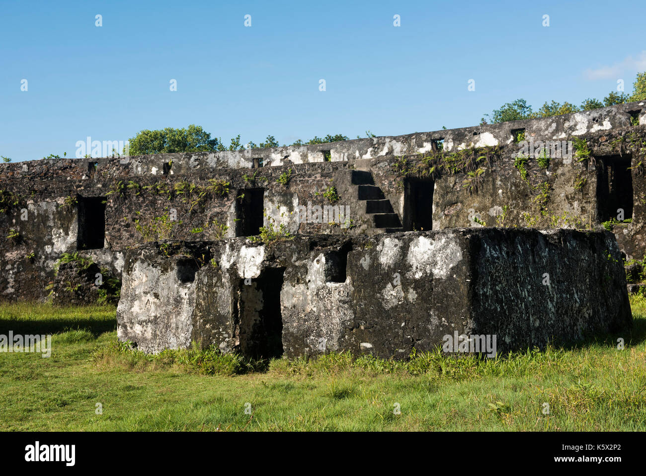 Ruins of Fort Manda, 19th-century Merina fort, built for Radama I ...