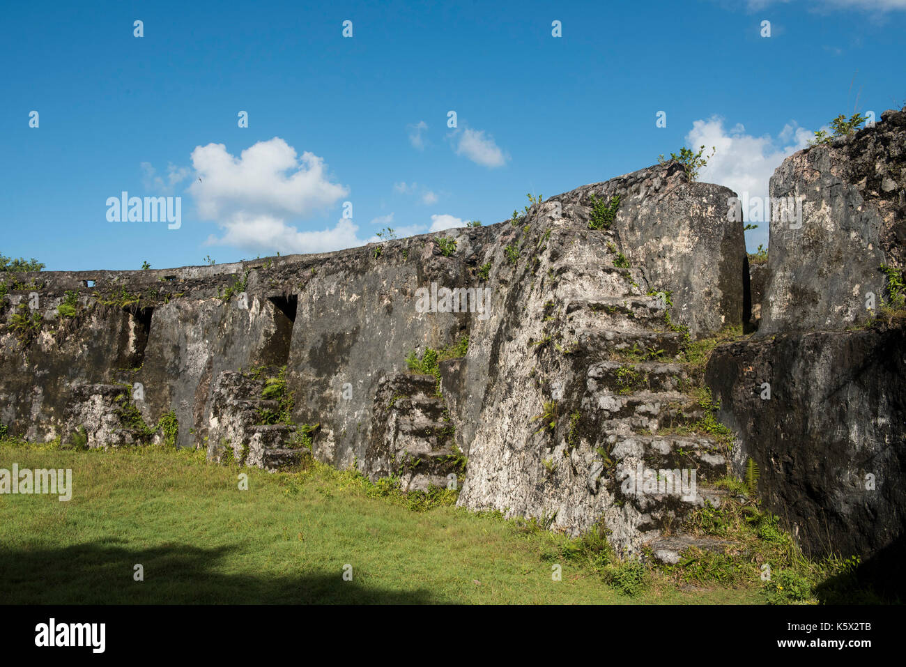 Ruins of Fort Manda, 19th-century Merina fort, built for Radama I ...