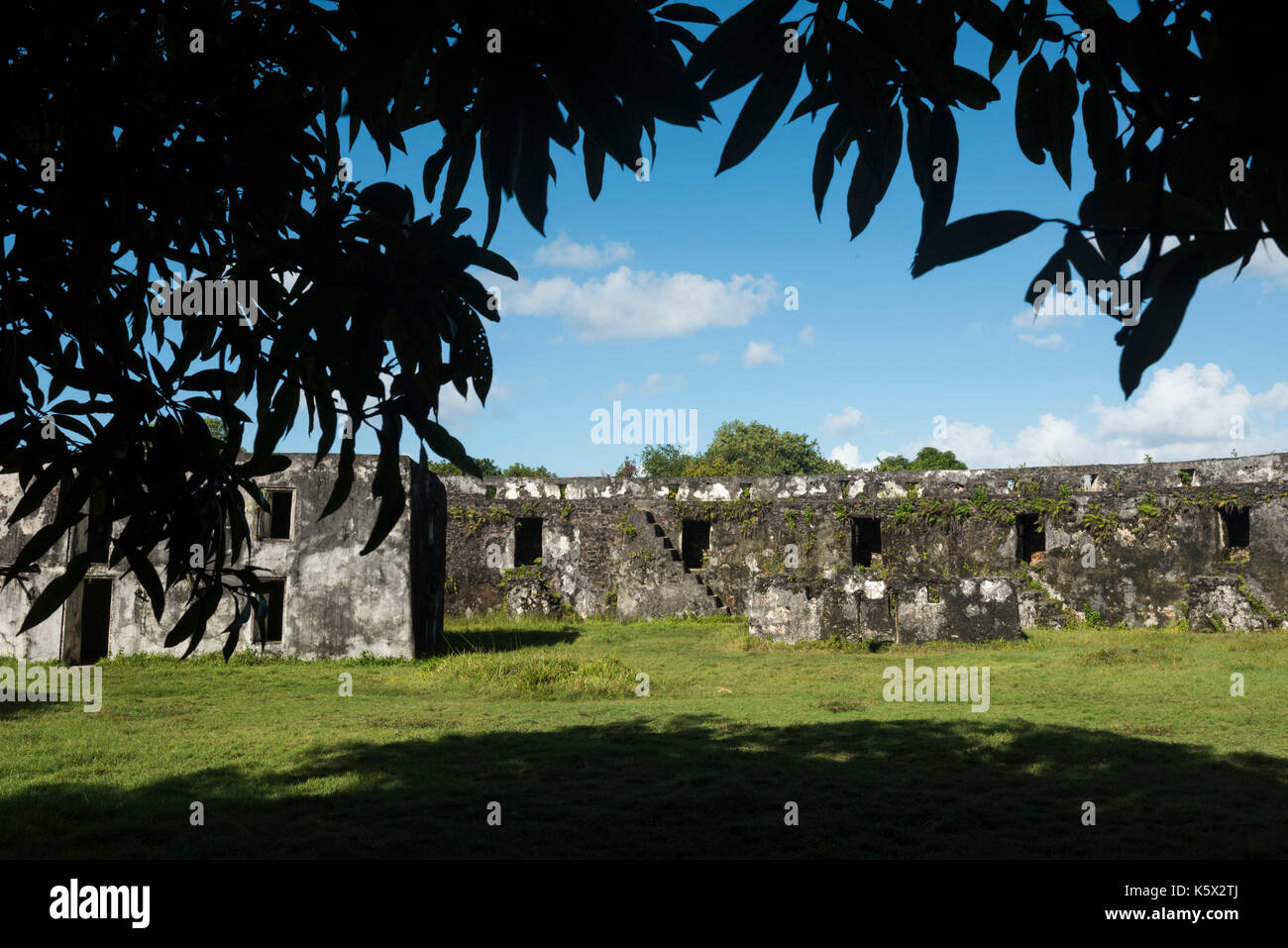 Ruins of Fort Manda, 19th-century Merina fort, built for Radama I ...