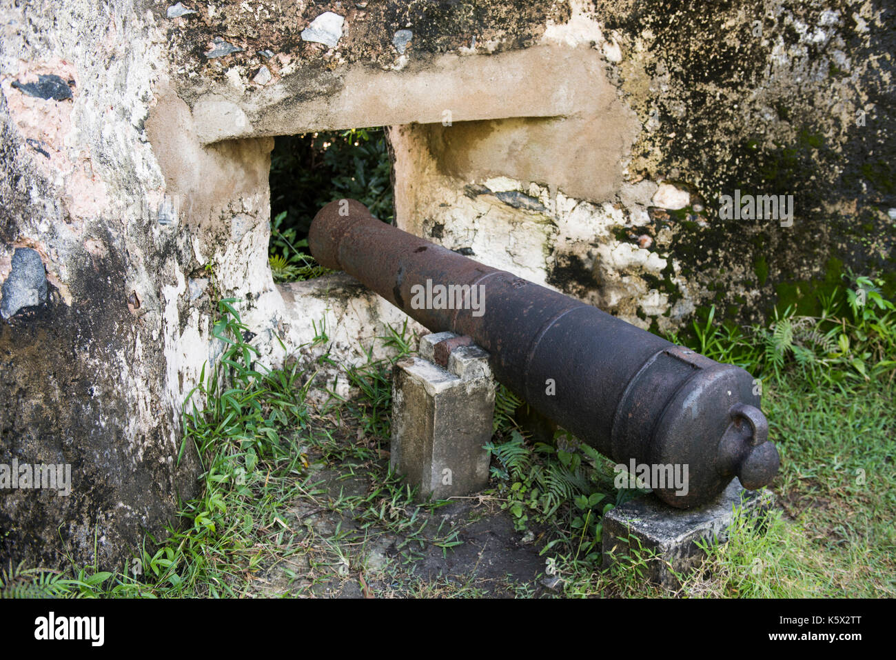 Ruins of Fort Manda, 19th-century Merina fort, built for Radama I ...