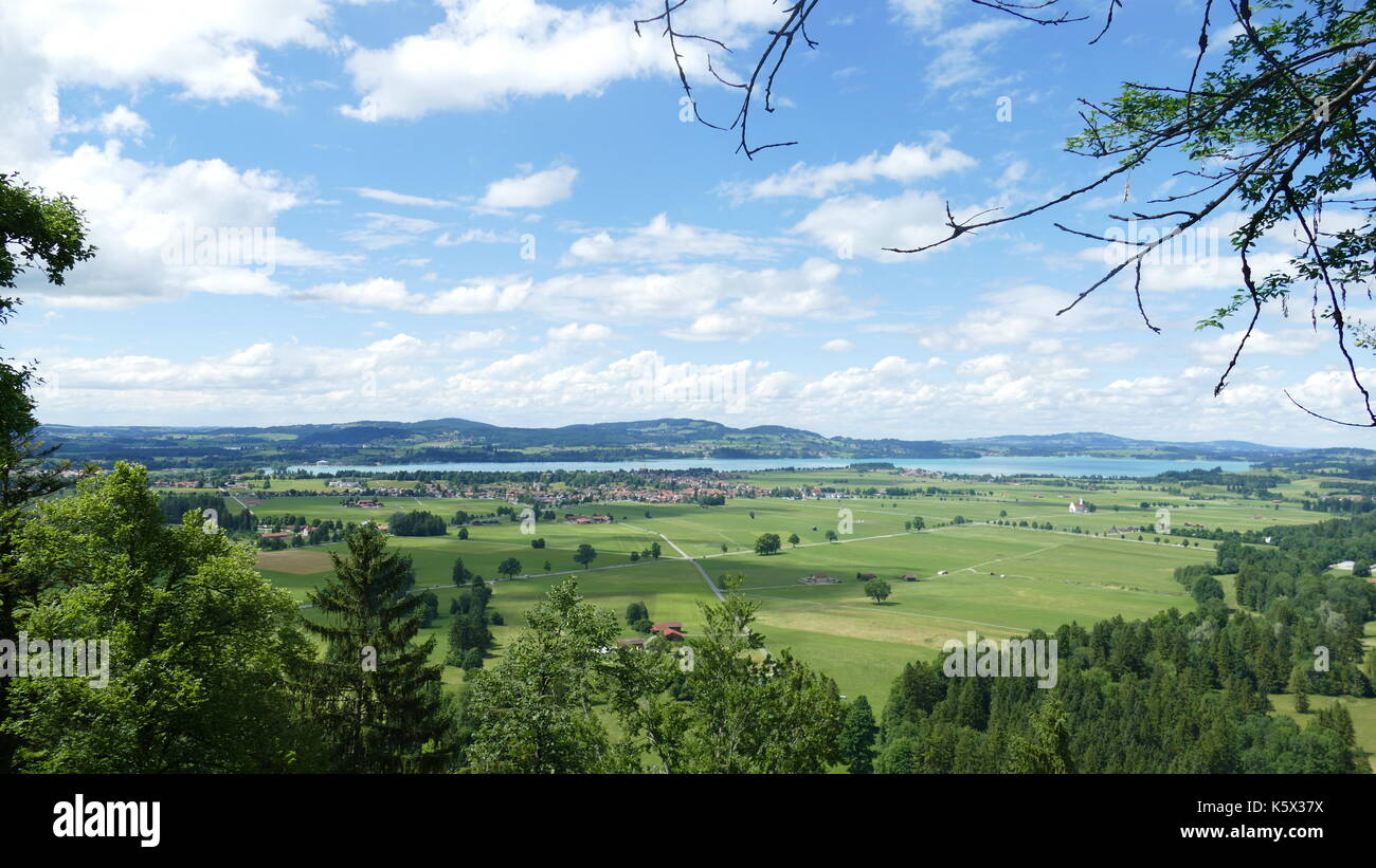 landscape overlooks from mountains Stock Photo - Alamy