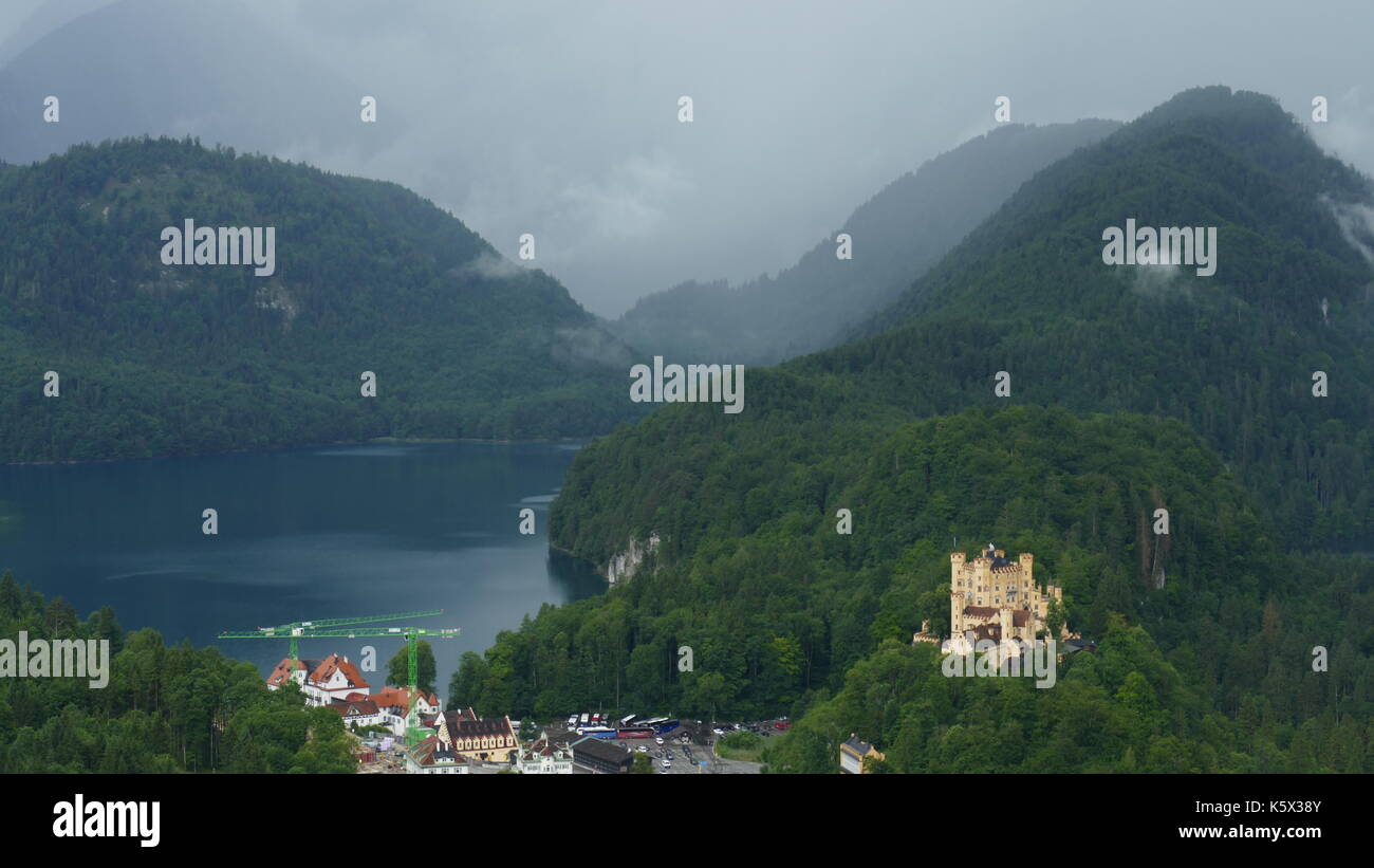 landscape overlooks from mountains Stock Photo - Alamy
