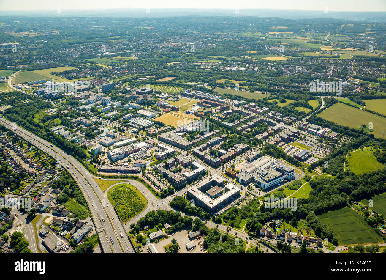 TechnologyParkDortmund on the campus of the University of Dortmund ...