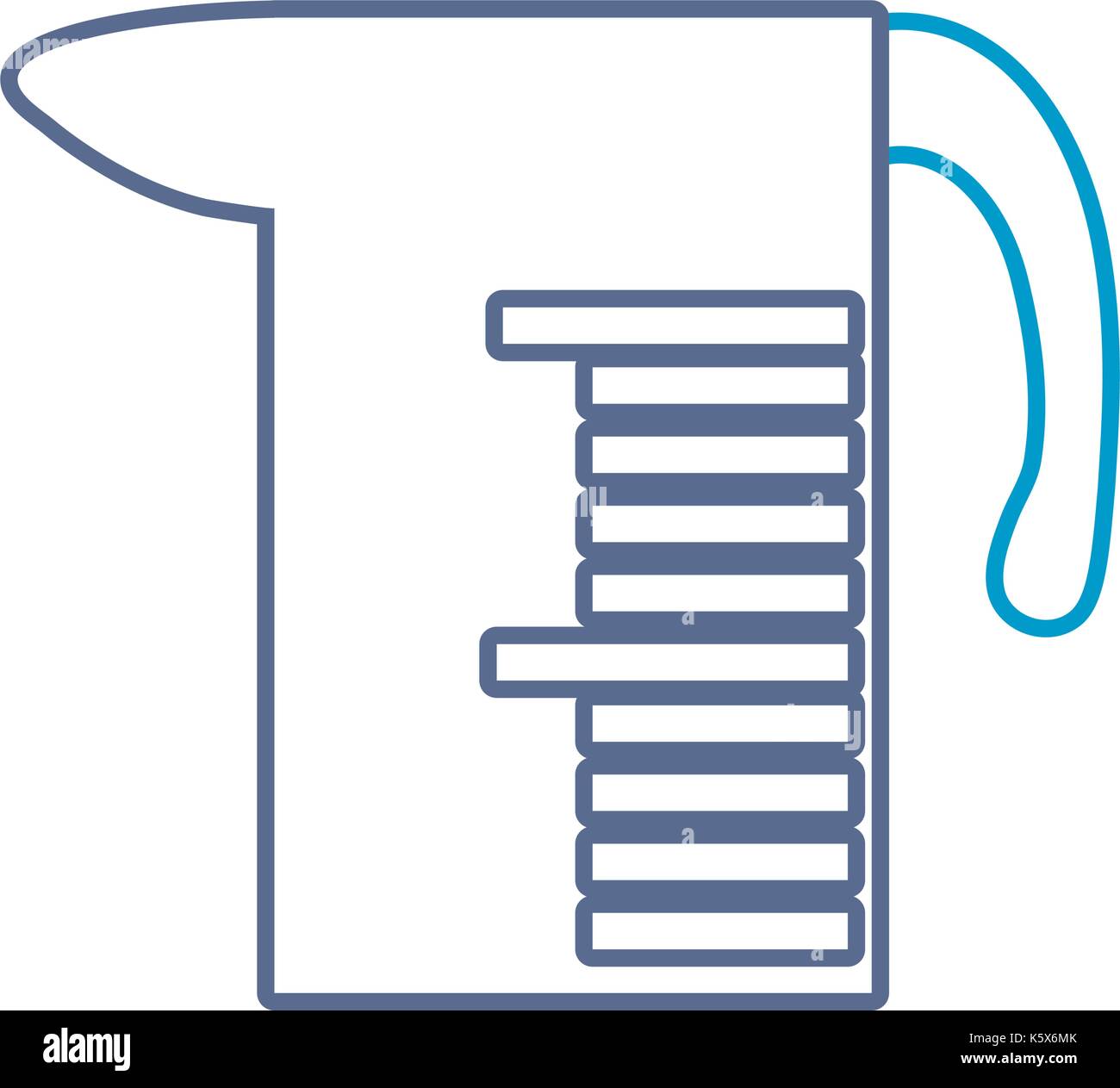 measuring jug vector illustration Stock Vector Image & Art - Alamy