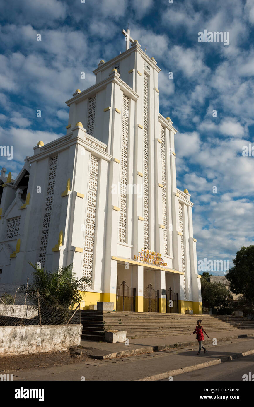 Madagascar architecture cathedral christianity hi-res stock photography ...