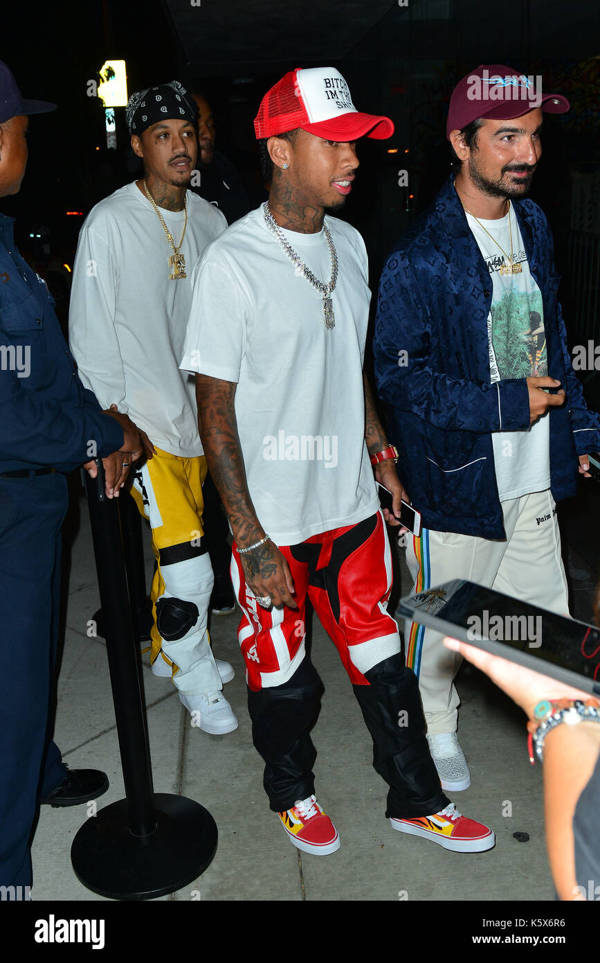 Tyga at a Maxxfield Pop Up Store Event in West Hollywood. Featuring ...