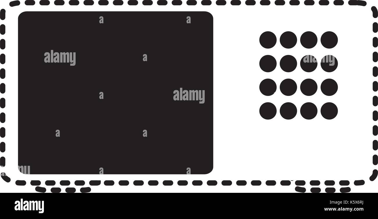 microwave vector illustration Stock Vector Image & Art - Alamy