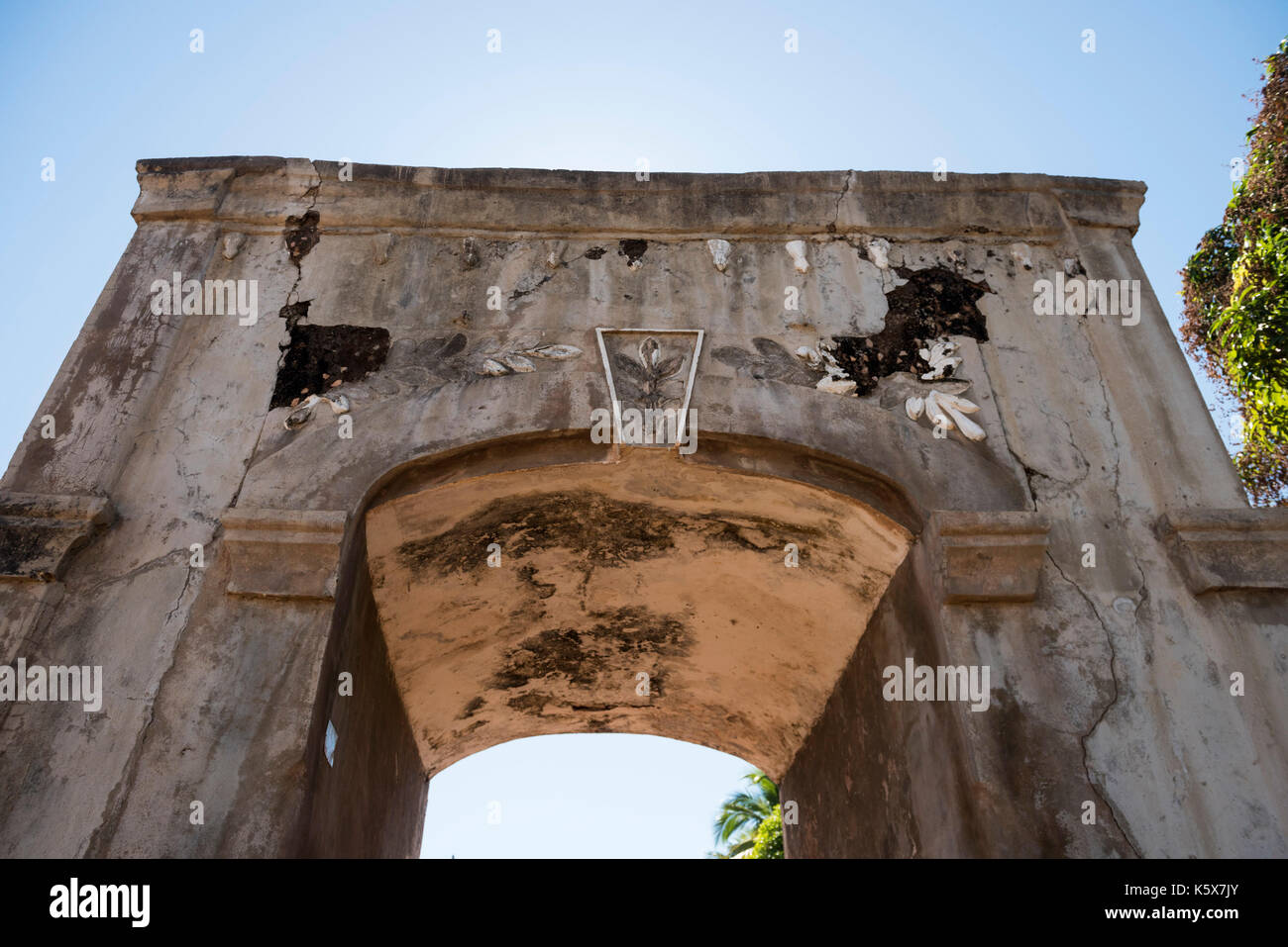 Rova ruins, Fort Rova, 1824, Mahajanga, Madagascar Stock Photo - Alamy