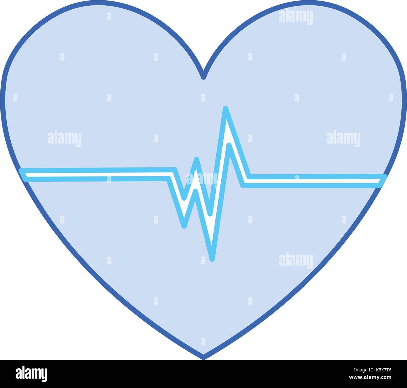 heart cardio isolated icon Stock Vector Image & Art - Alamy