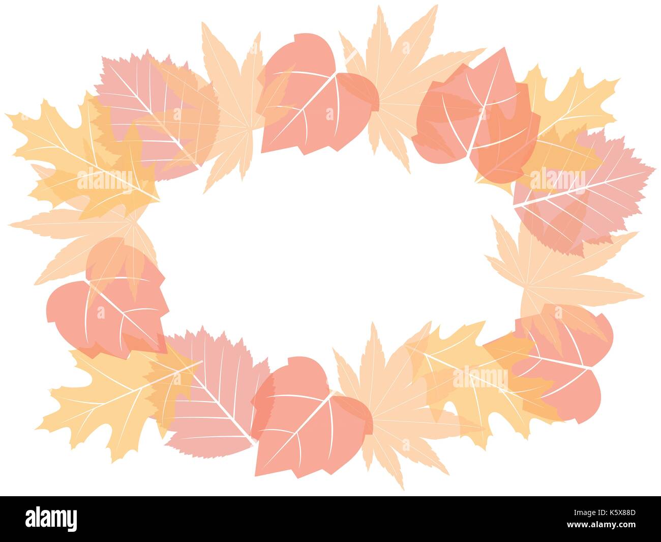 Frame and garland decorative Cut Out Stock Images & Pictures - Alamy