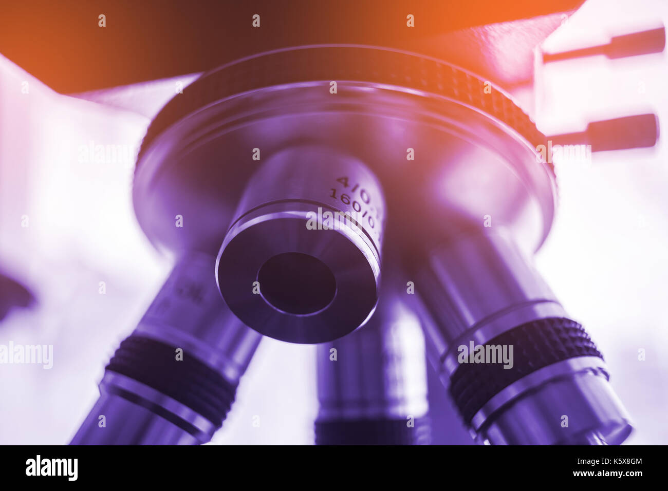 Optical microscope - science and laboratory equipment. Microscope for ...