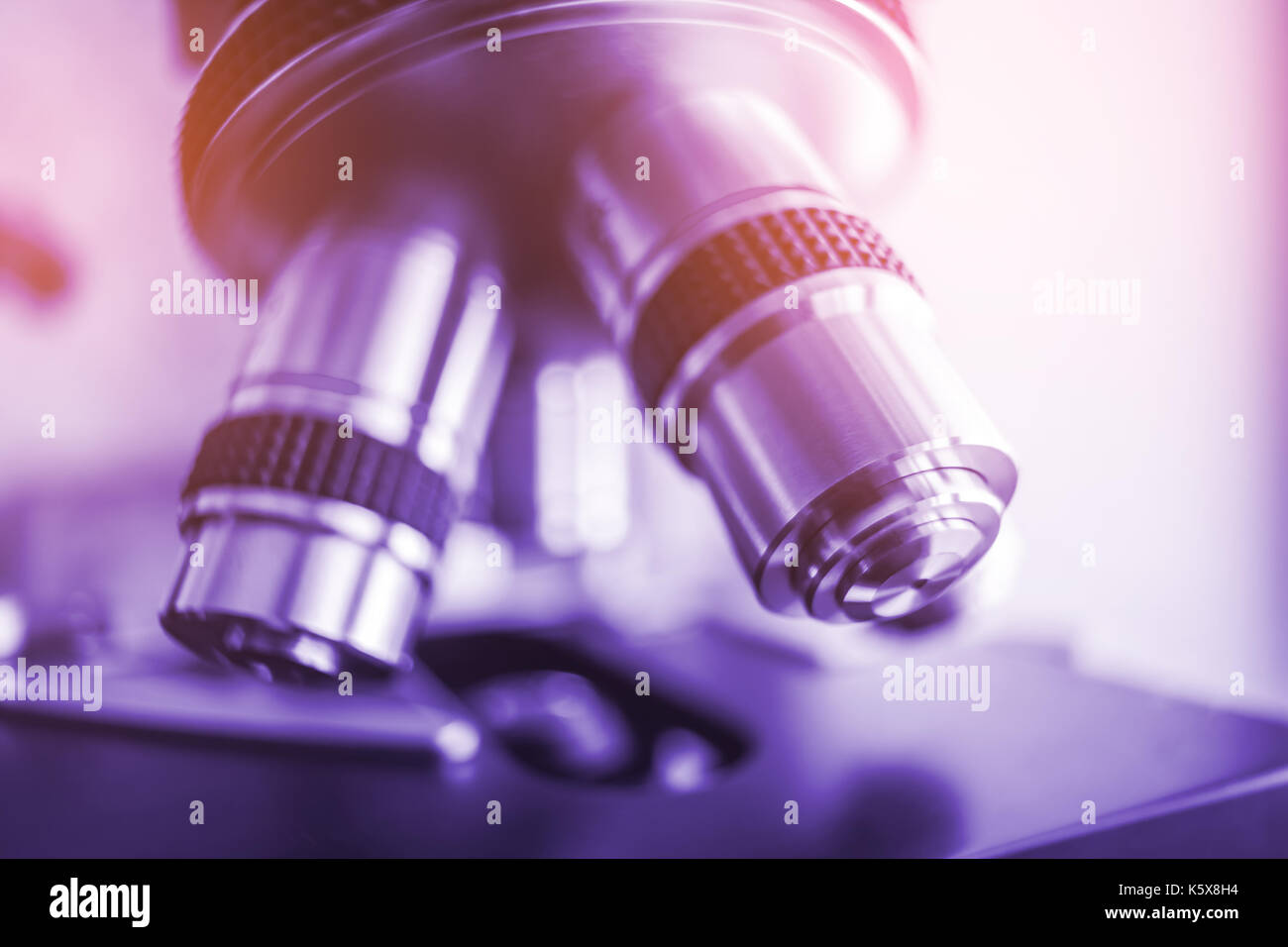 Optical microscope - science and laboratory equipment. Microscope for ...