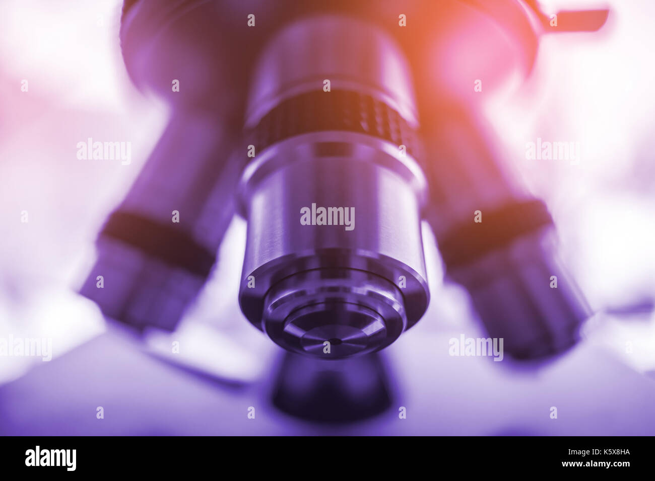 Optical microscope - science and laboratory equipment. Microscope for ...