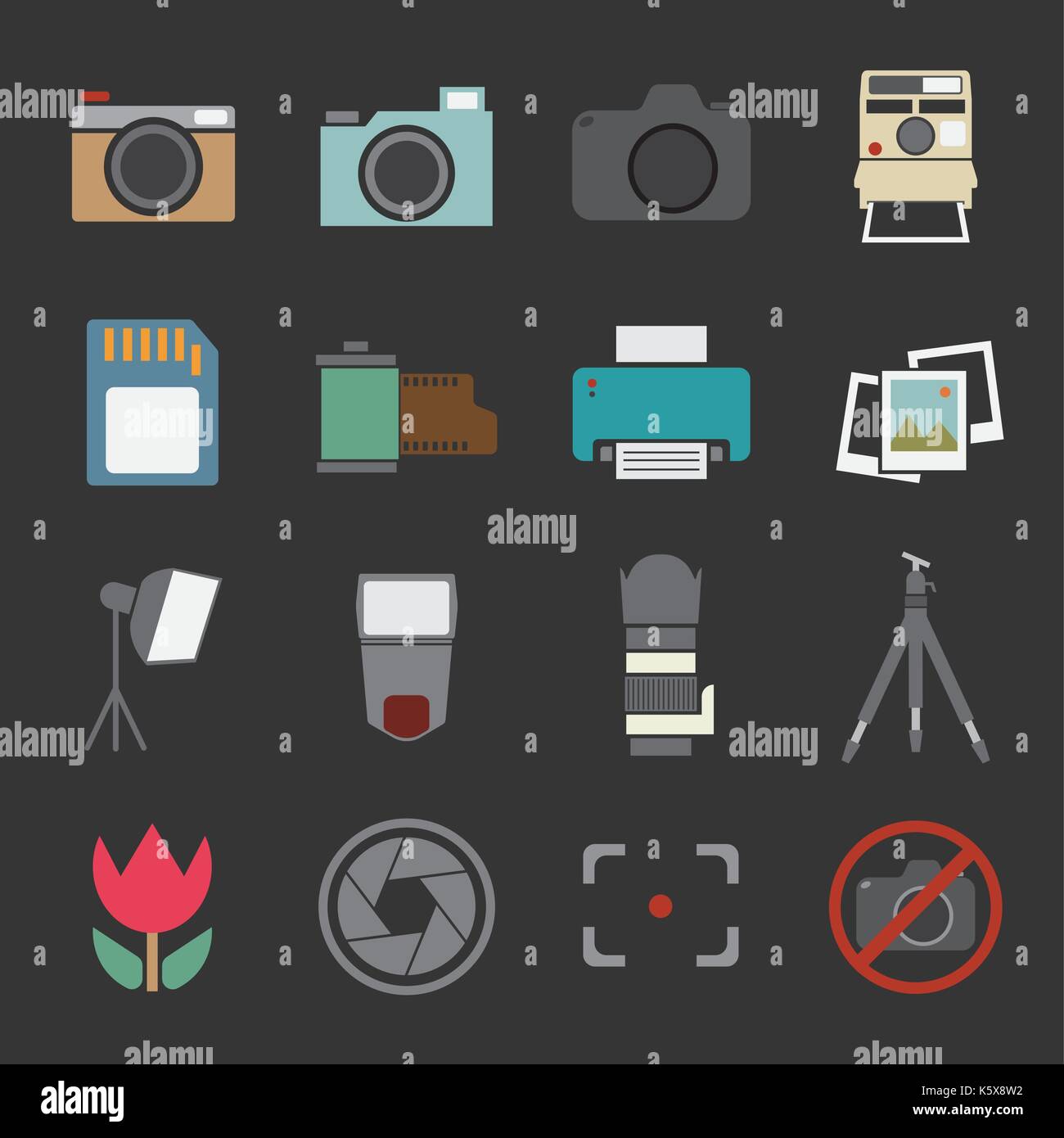 Digital mirrorless camera Stock Vector Images - Alamy