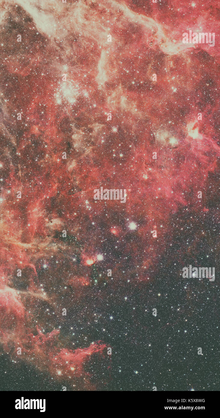 Open space filled with stars, nebulae and galaxies. Elements of this ...