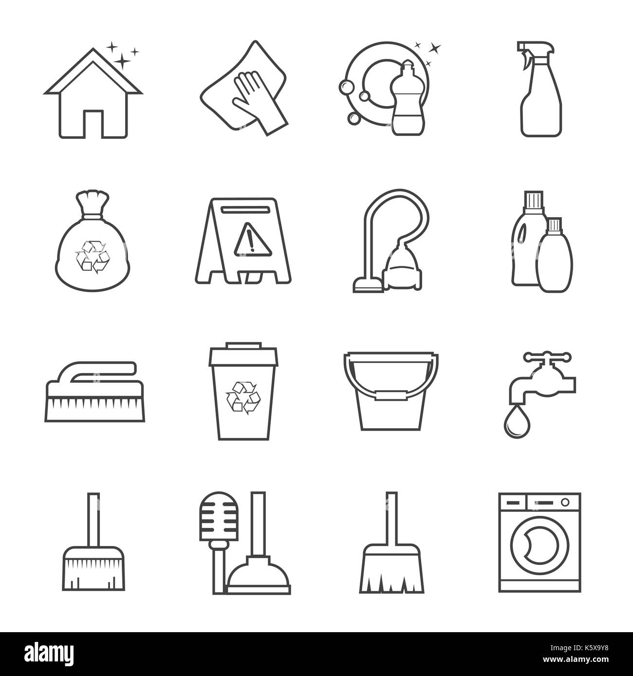 Housemaid vector vectors hi-res stock photography and images - Alamy