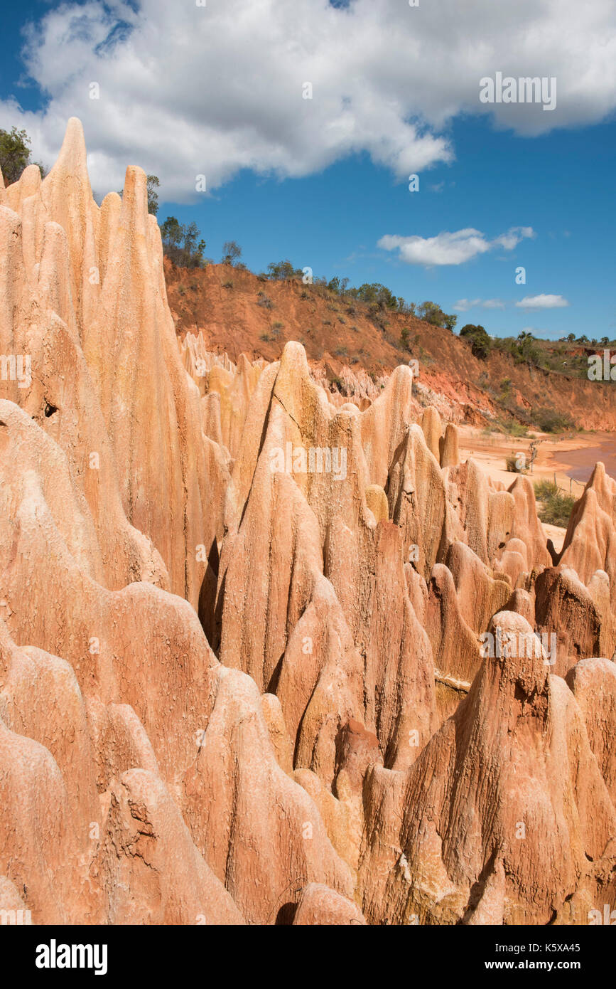 Red tsingy, near Antsiranana, Madagascar Stock Photo - Alamy