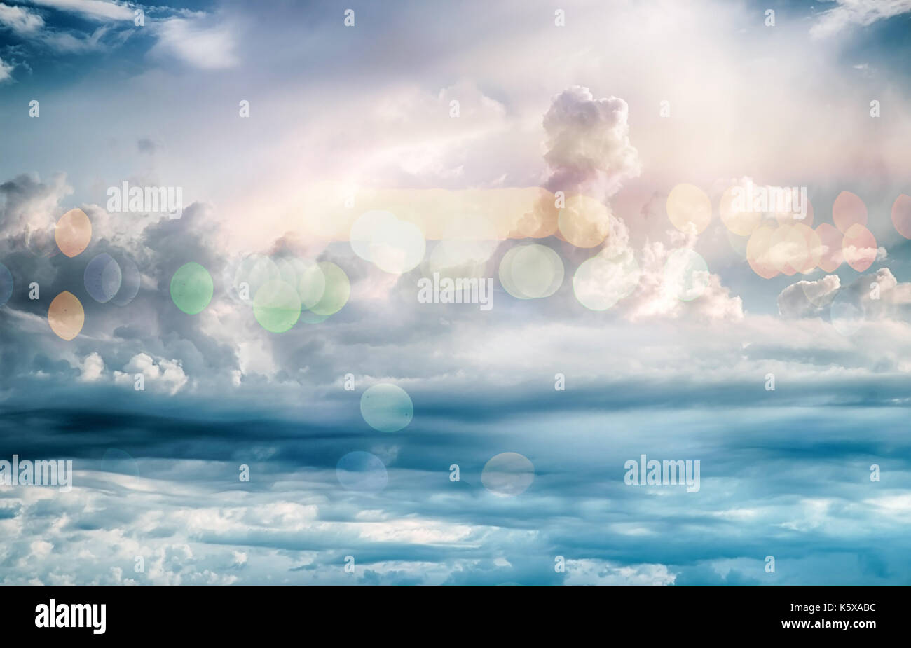 Bokeh sky background hi-res stock photography and images - Alamy