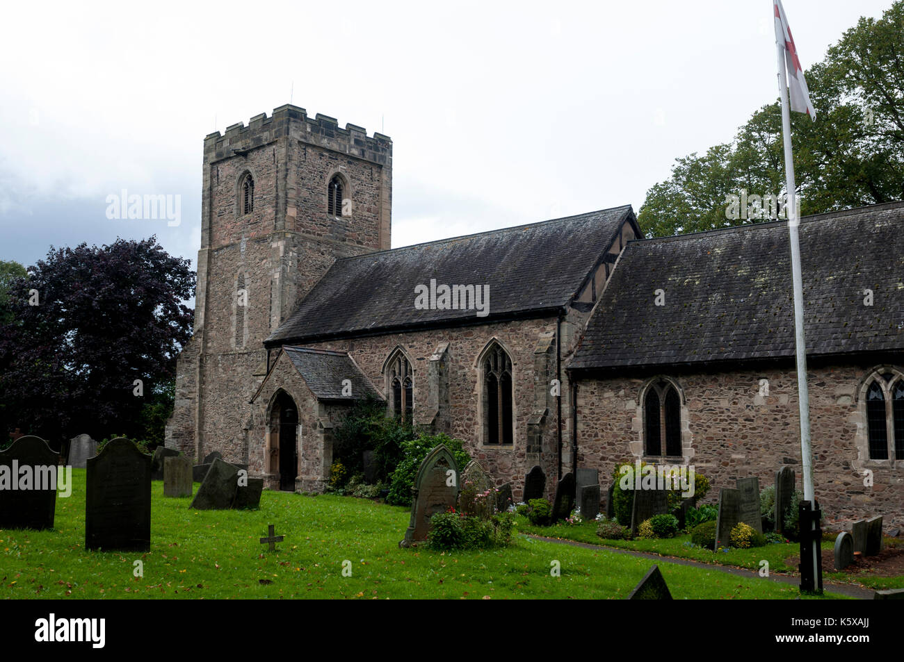 All Saints Church, Thurcaston, Leicestershire, England, UK Stock Photo ...